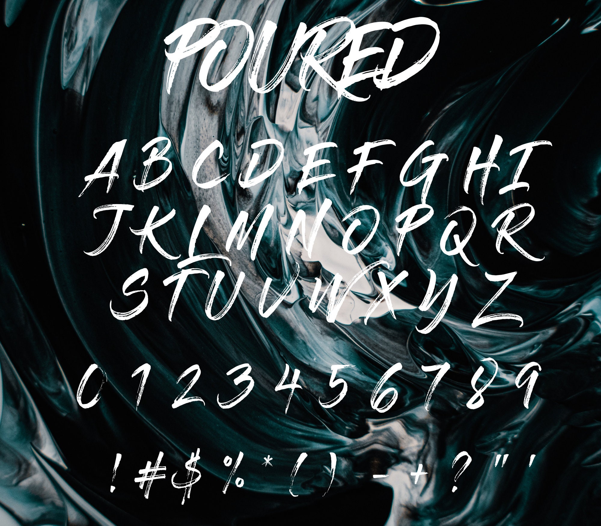 50 Brush Style Fonts ttf, WOFF, WOFF2, PS, Formats Included Fonts for ...