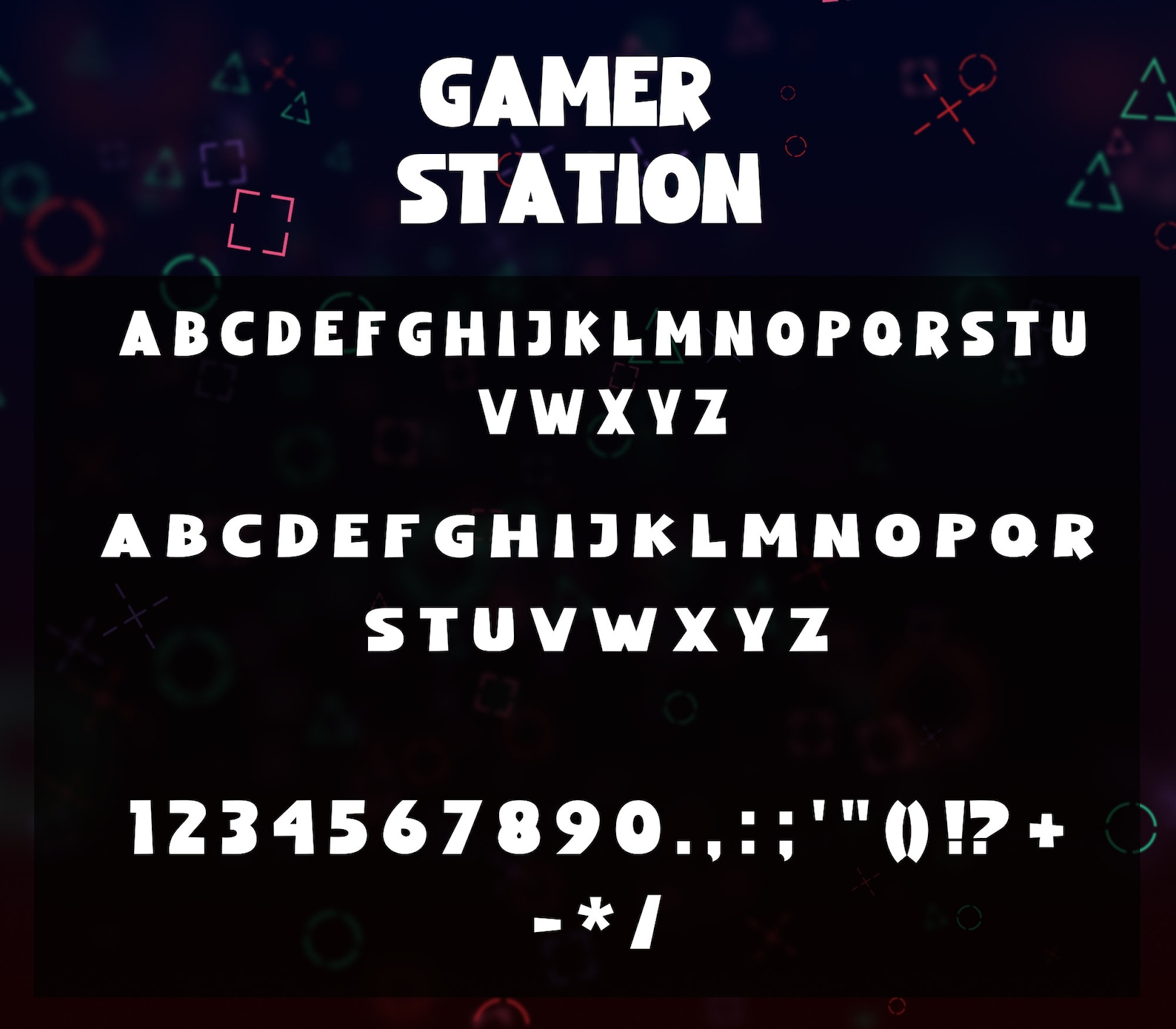 10 Gamer Fonts Bundle Canva Fonts Cricut Fonts Procreate - Etsy Hong Kong