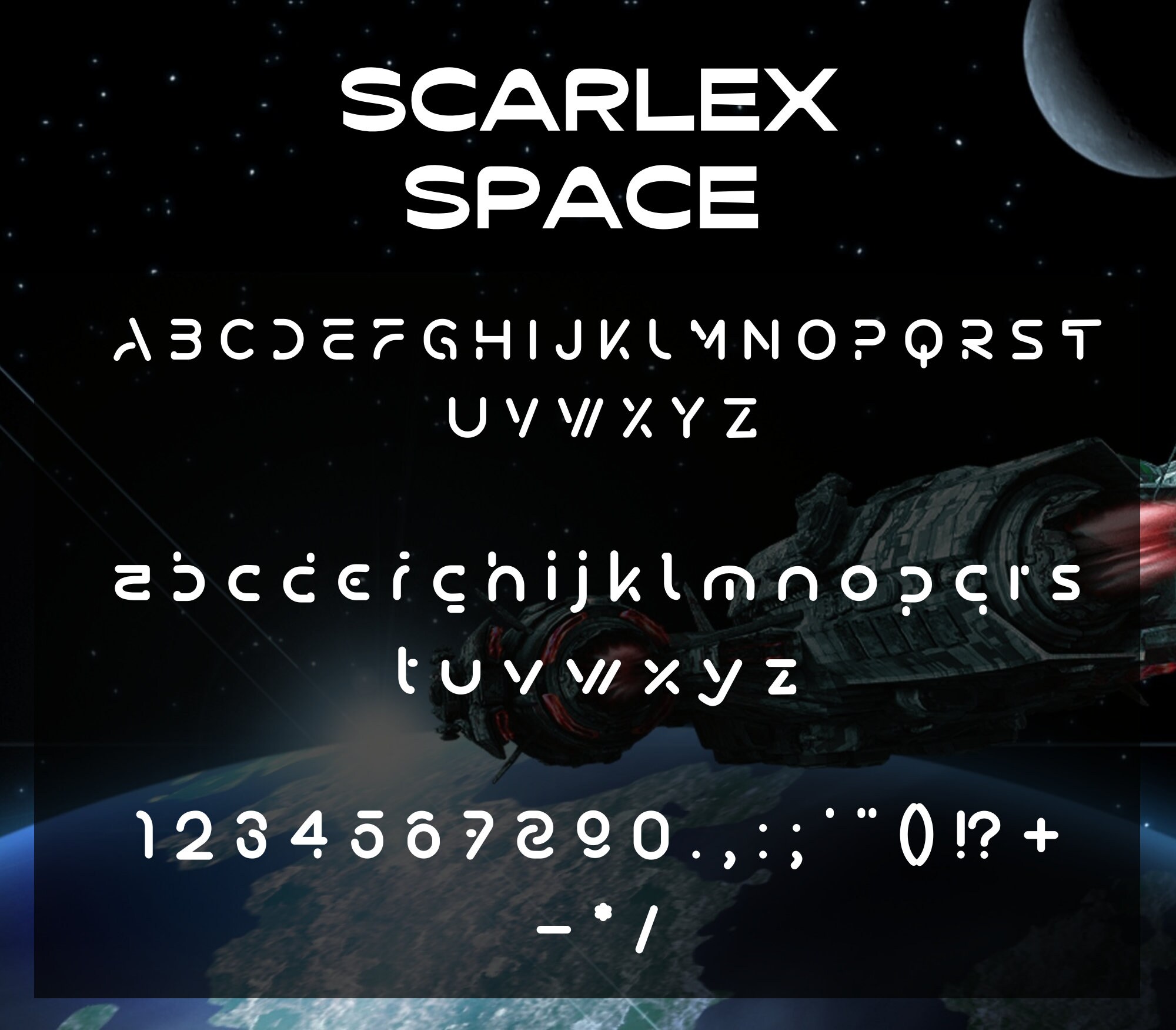 10 Extraterrestrial Fonts Bundle Canva Fonts, Cricut Fonts, Procreate ...