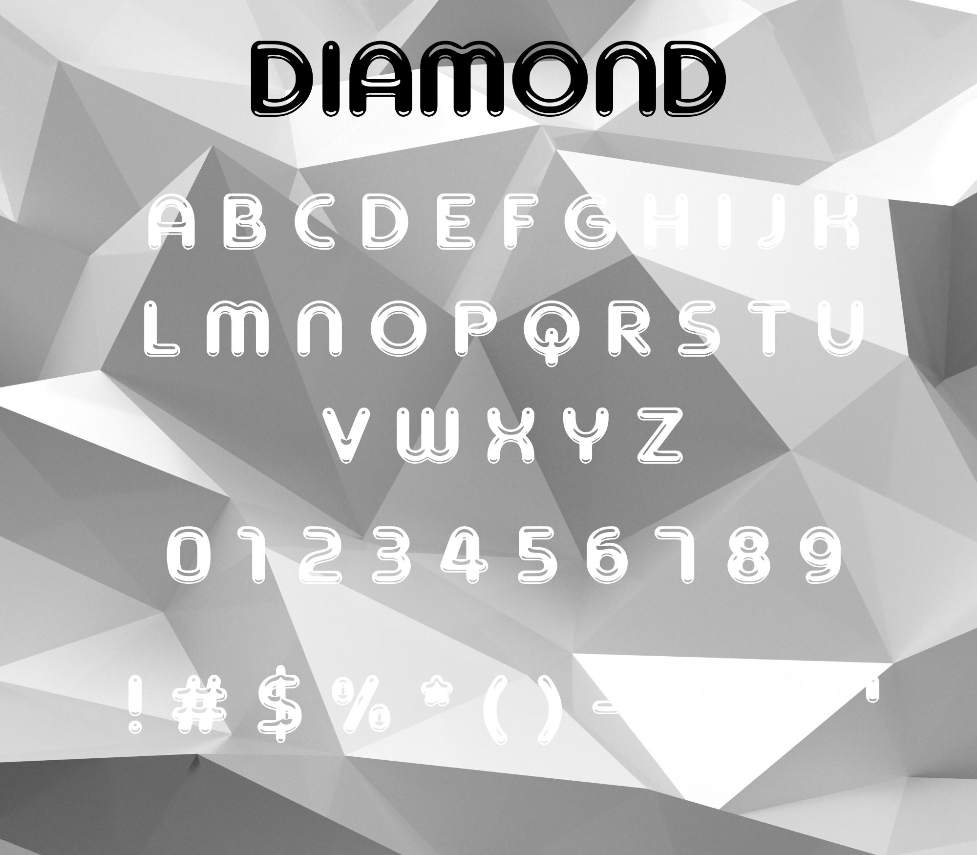 50+ 3D Fonts "ttf, WOFF, WOFF2, SVG, Formats Included" Fonts for Cricut ...