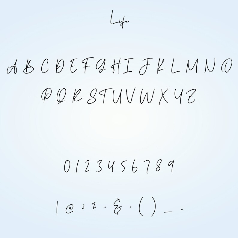 10 Handwritten Font Bundle Canva Fonts, Circuit Fonts, Procreate Fonts ...