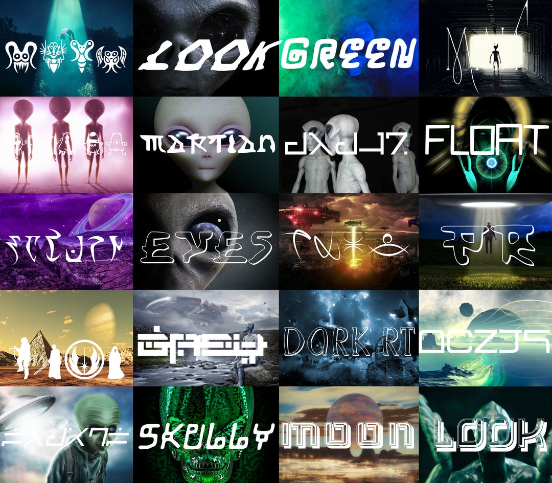 25+ Alien Futuristic Fonts "ttf, WOFF, WOFF2, PS, Formats Included ...