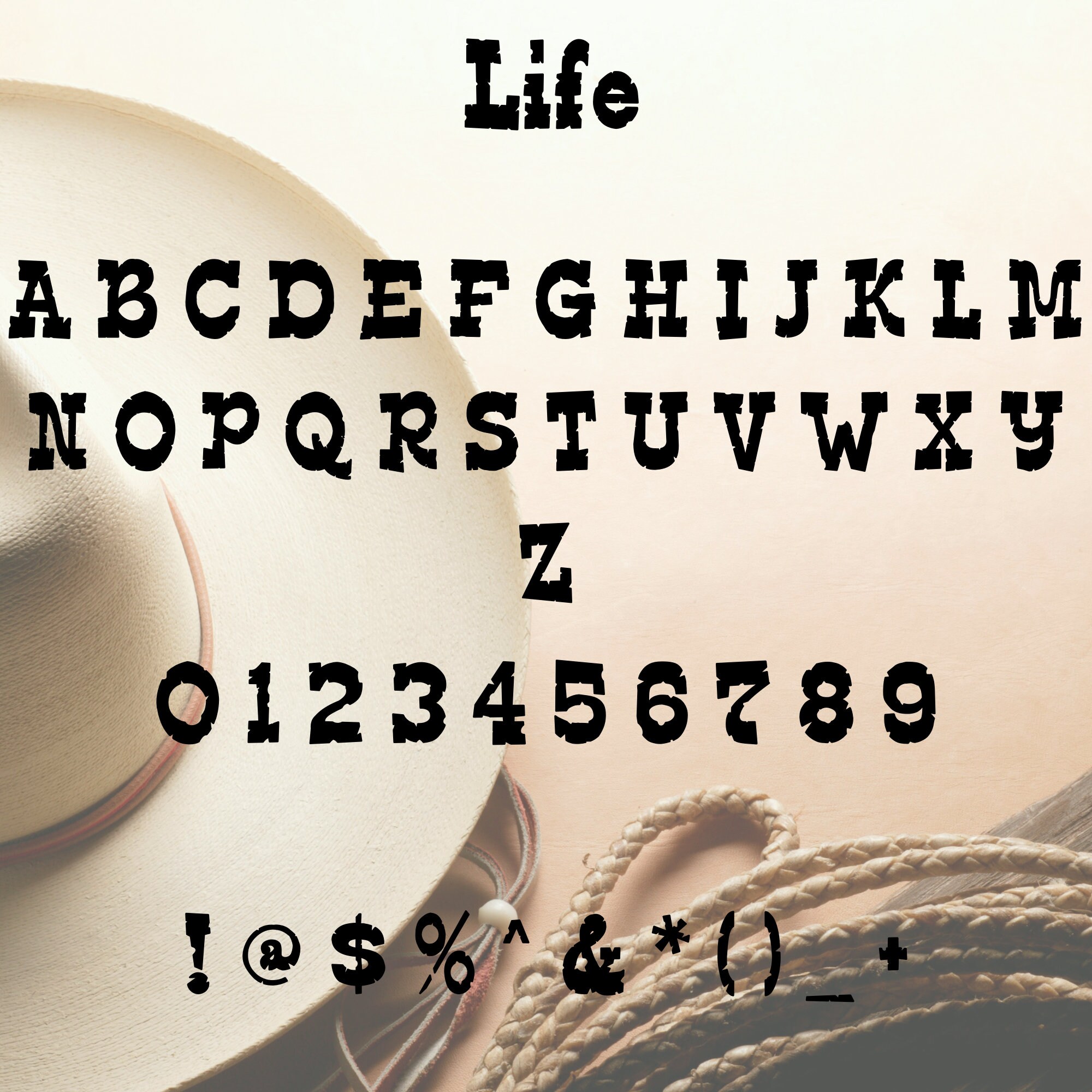 10 Western Font Bundle Canva Fonts Circuit Fonts Procreate - Etsy