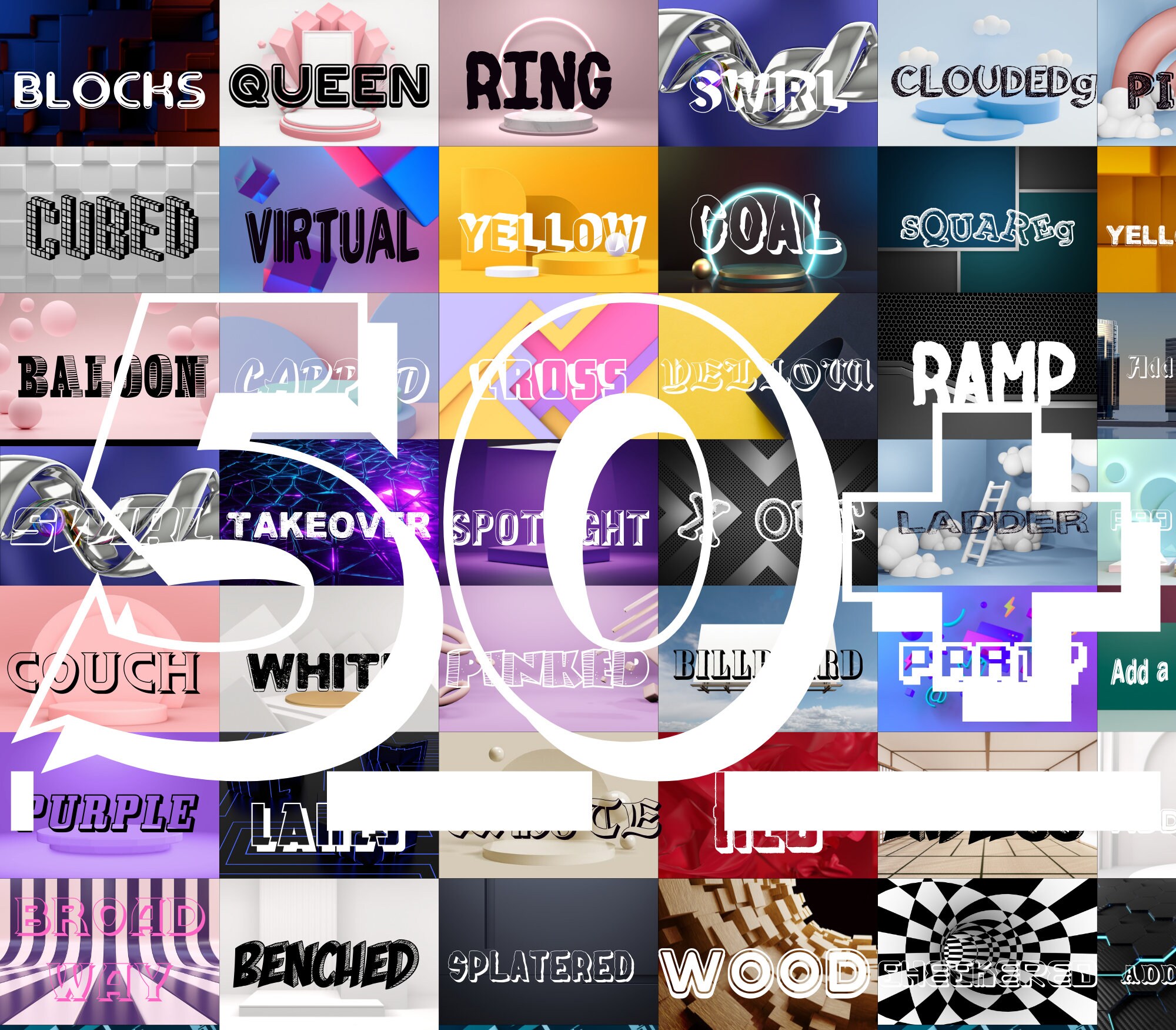 50+ 3D Fonts "ttf, WOFF, WOFF2, SVG, Formats Included" Fonts for Cricut ...