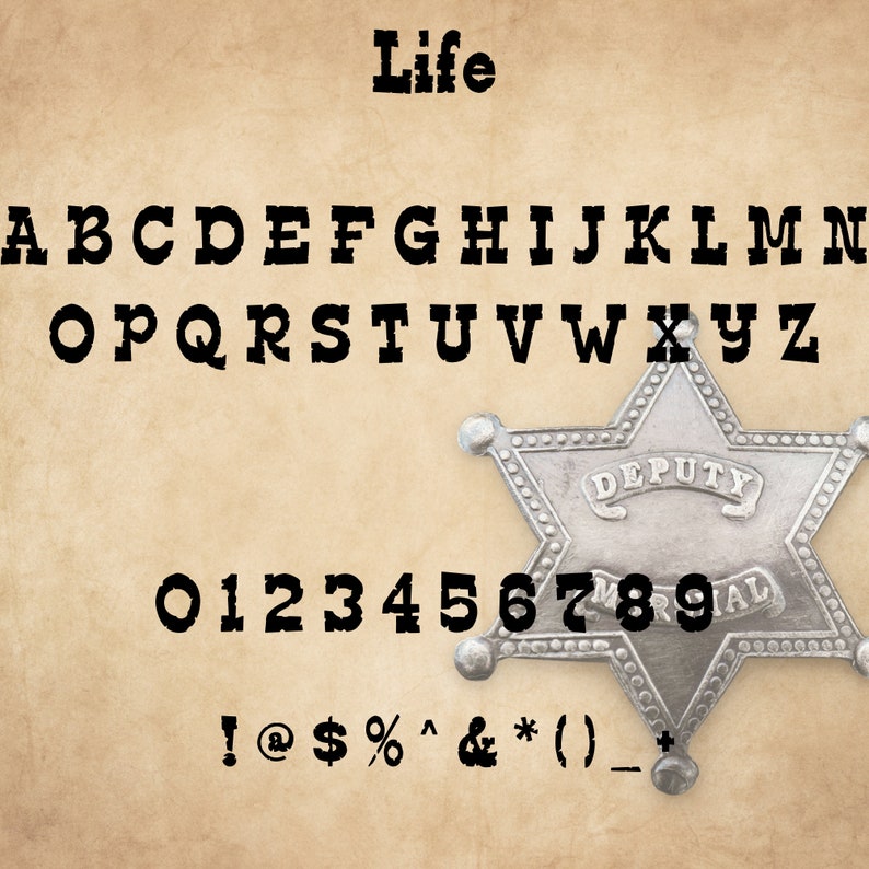 10 Western Font Bundle Canva Fonts Circuit Fonts Procreate - Etsy