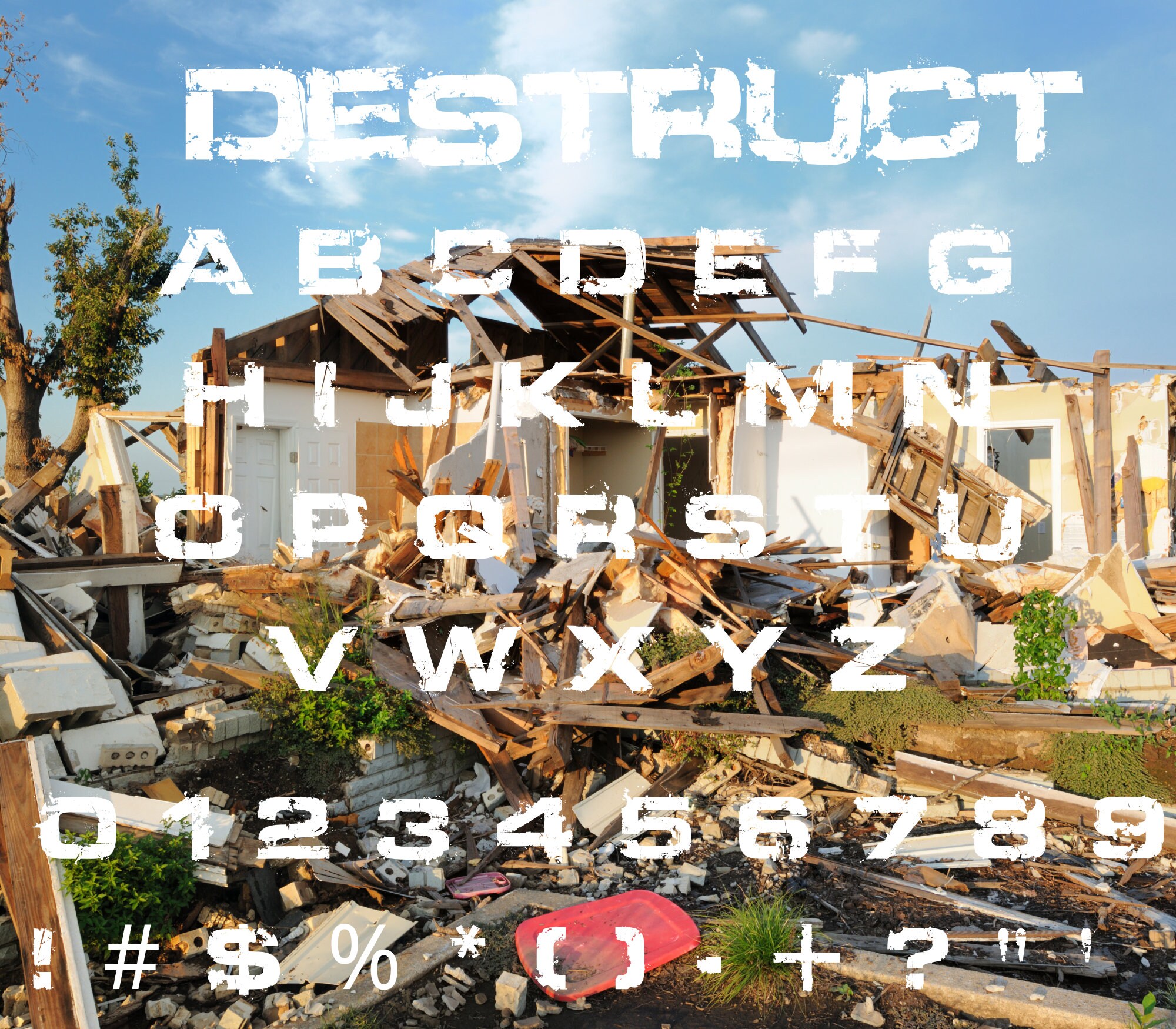 25+ Destructive Fonts "ttf, WOFF, WOFF2, PS, Formats Included" Fonts ...