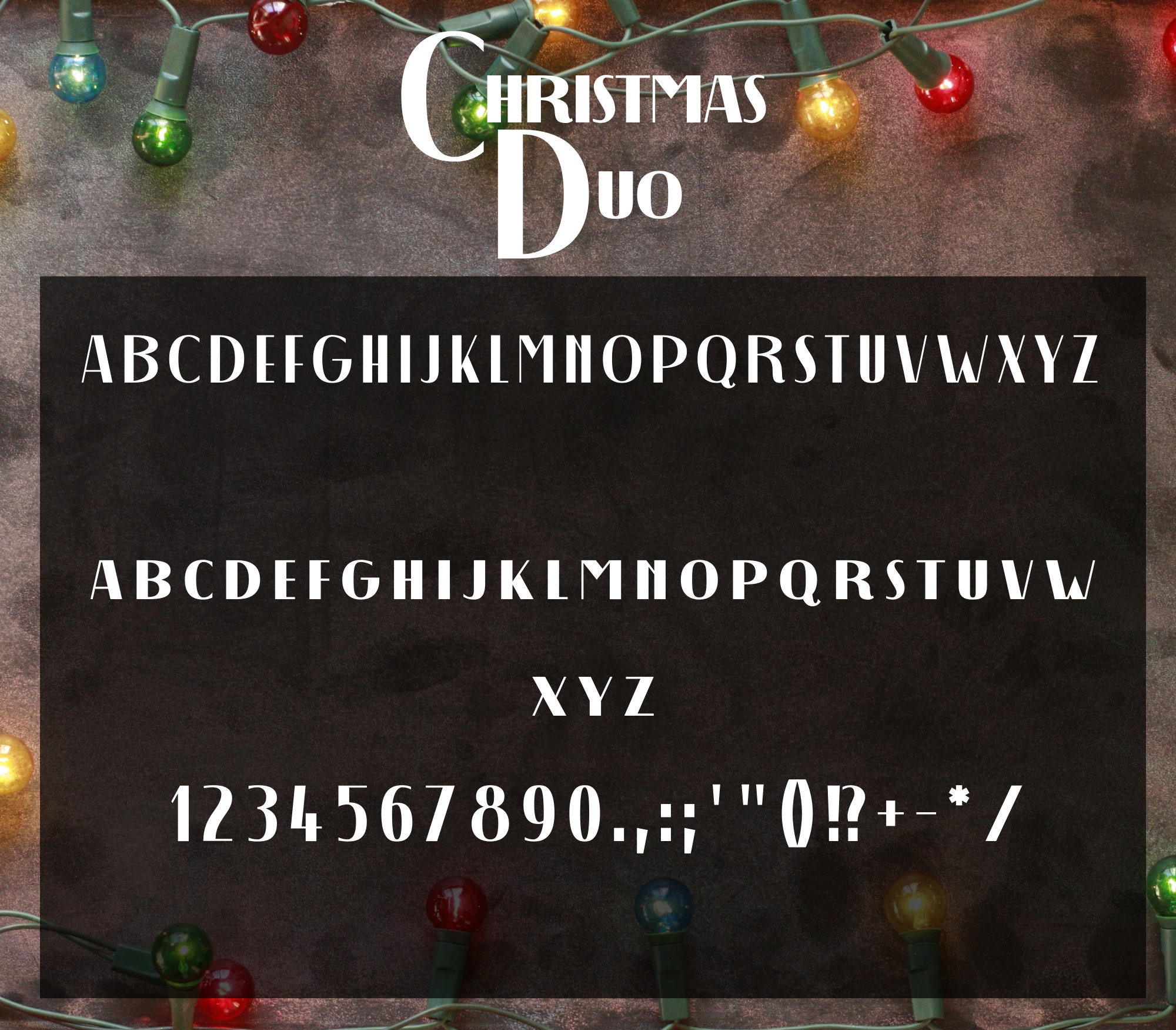10 Christmas Fonts Bundle Canva Fonts, Cricut Fonts, Procreate Fonts ...