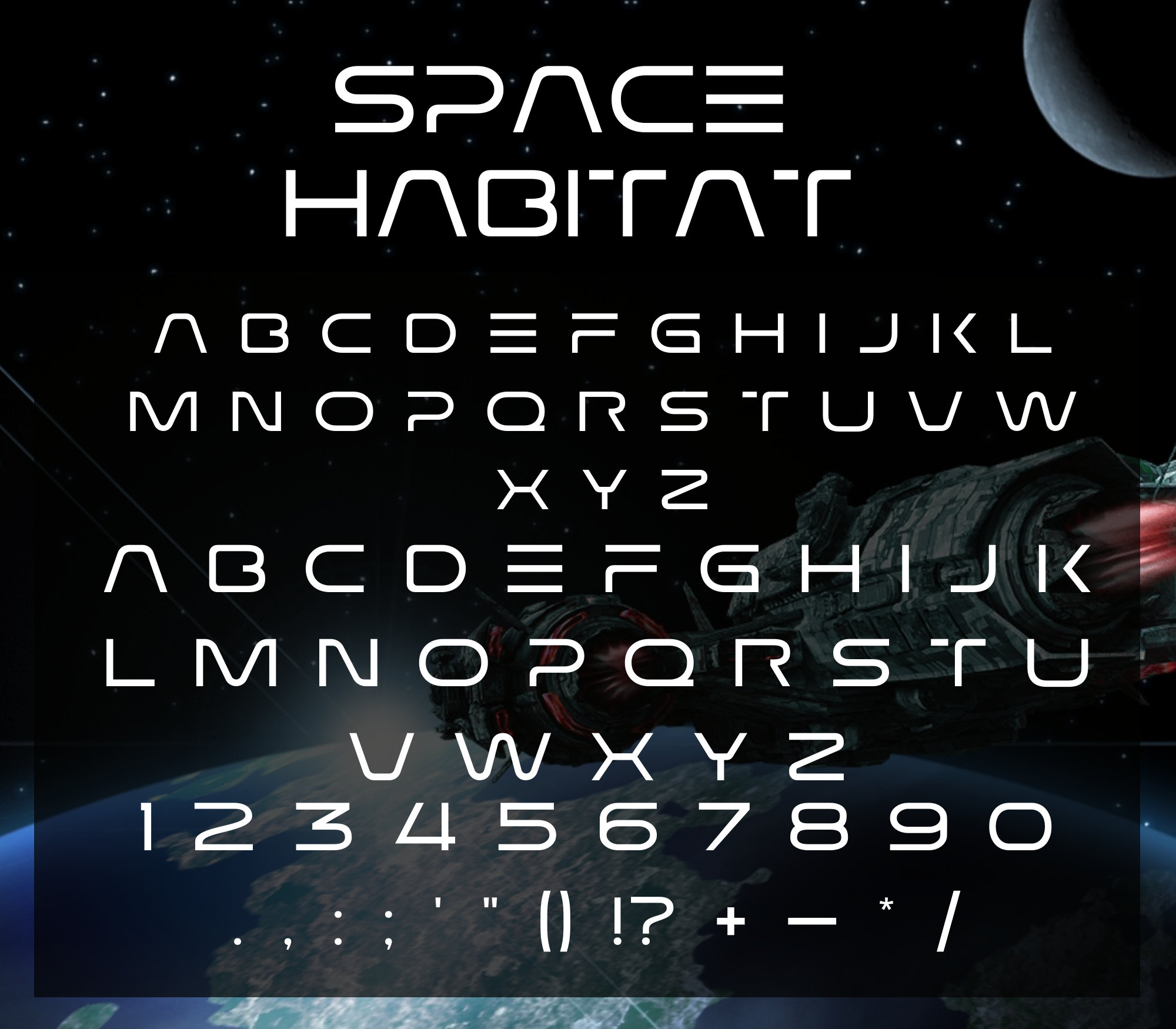 10 Extraterrestrial Fonts Bundle Canva Fonts, Cricut Fonts, Procreate ...