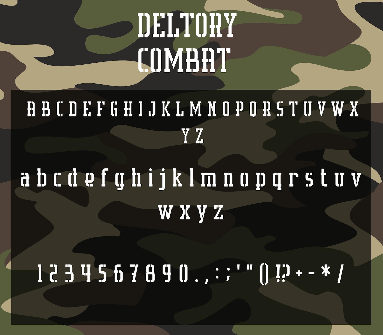 10 Military Fonts Bundle Canva Fonts, Cricut Fonts, Procreate Fonts ...