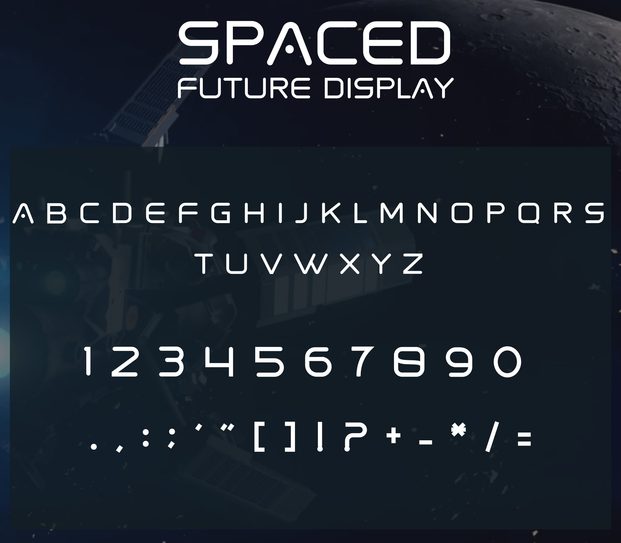 9 Space Fonts Bundle Canva Fonts, Cricut Fonts, Procreate Fonts ...