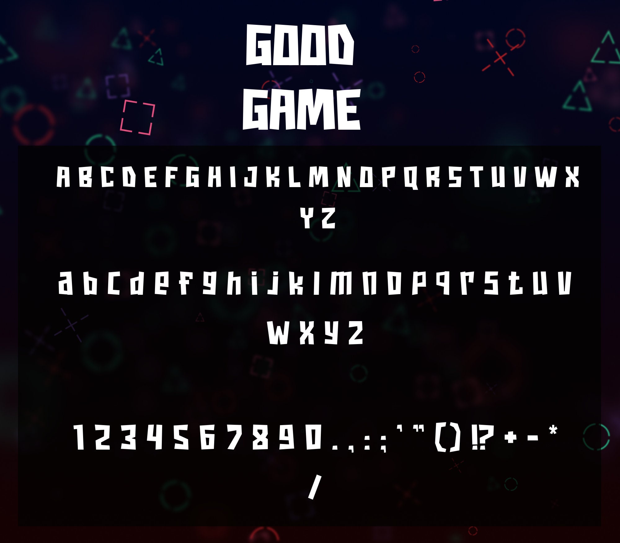 10 Gamer Fonts Bundle Canva Fonts, Cricut Fonts, Procreate Fonts ...