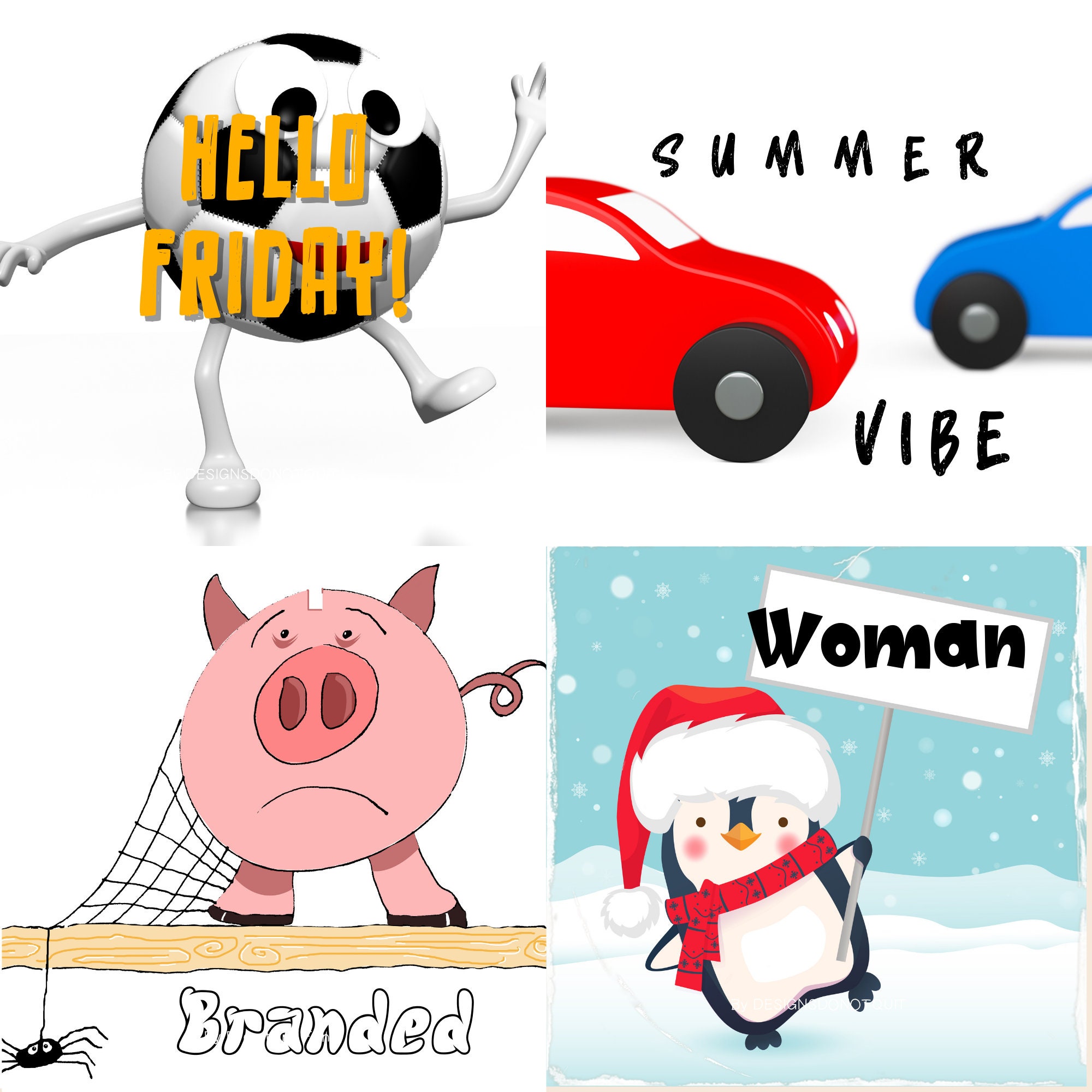 10 Cartoon Font Bundle Canva Fonts, Circuit Fonts, Procreate Fonts ...