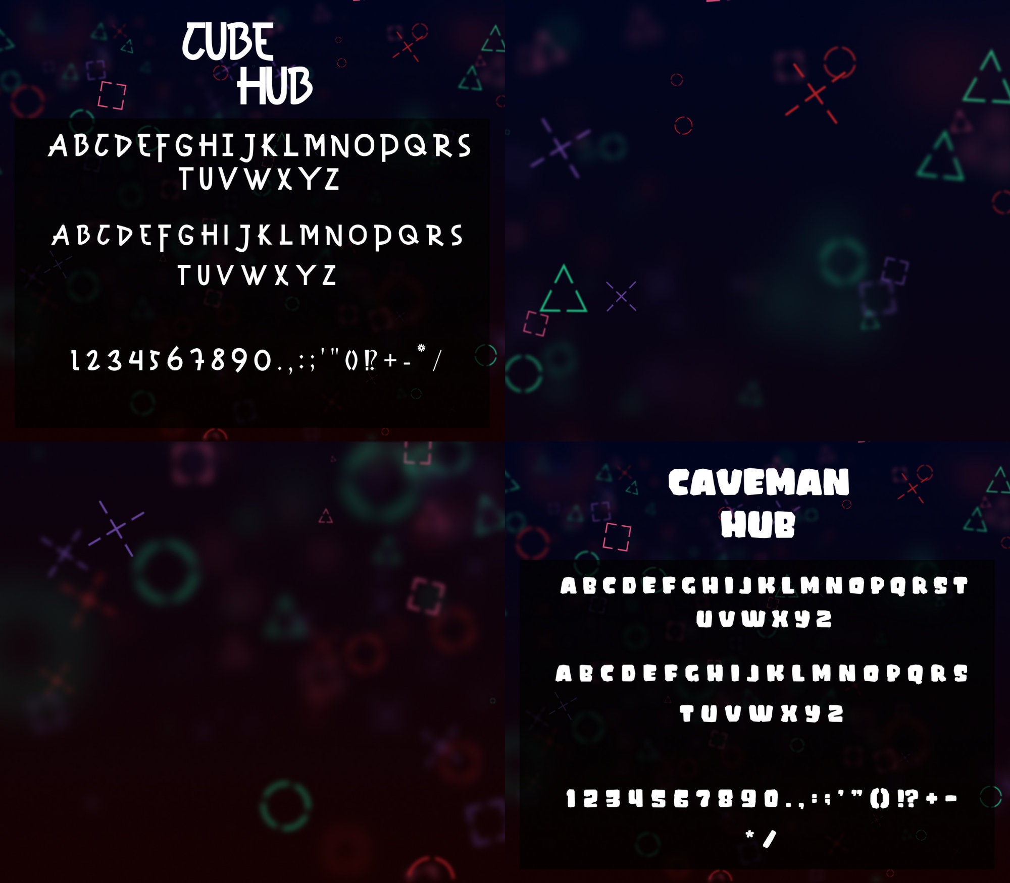 10 Gamer Fonts Bundle Canva Fonts Cricut Fonts Procreate - Etsy Hong Kong