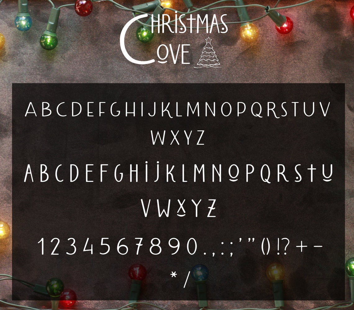 10 Christmas Fonts Bundle Canva Fonts, Cricut Fonts, Procreate Fonts ...
