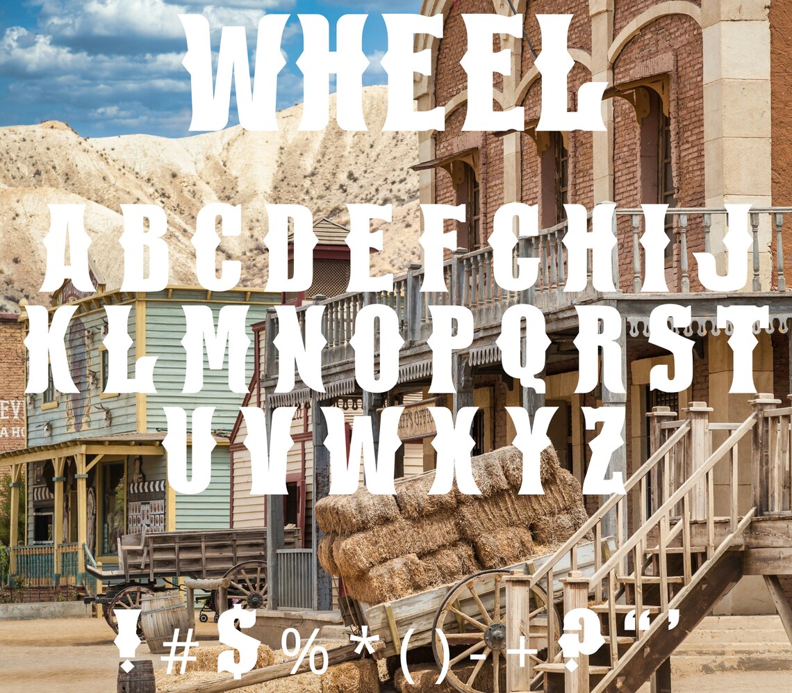 50+ Western Fonts "ttf, WOFF, WOFF2, PS, Formats Included" Fonts for ...