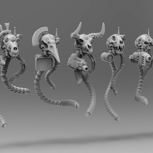 Skull Drones by Atlan Forge - Etsy