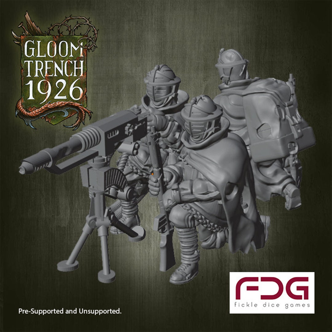 Tesla Cannon Team for Gloom Trench - Etsy