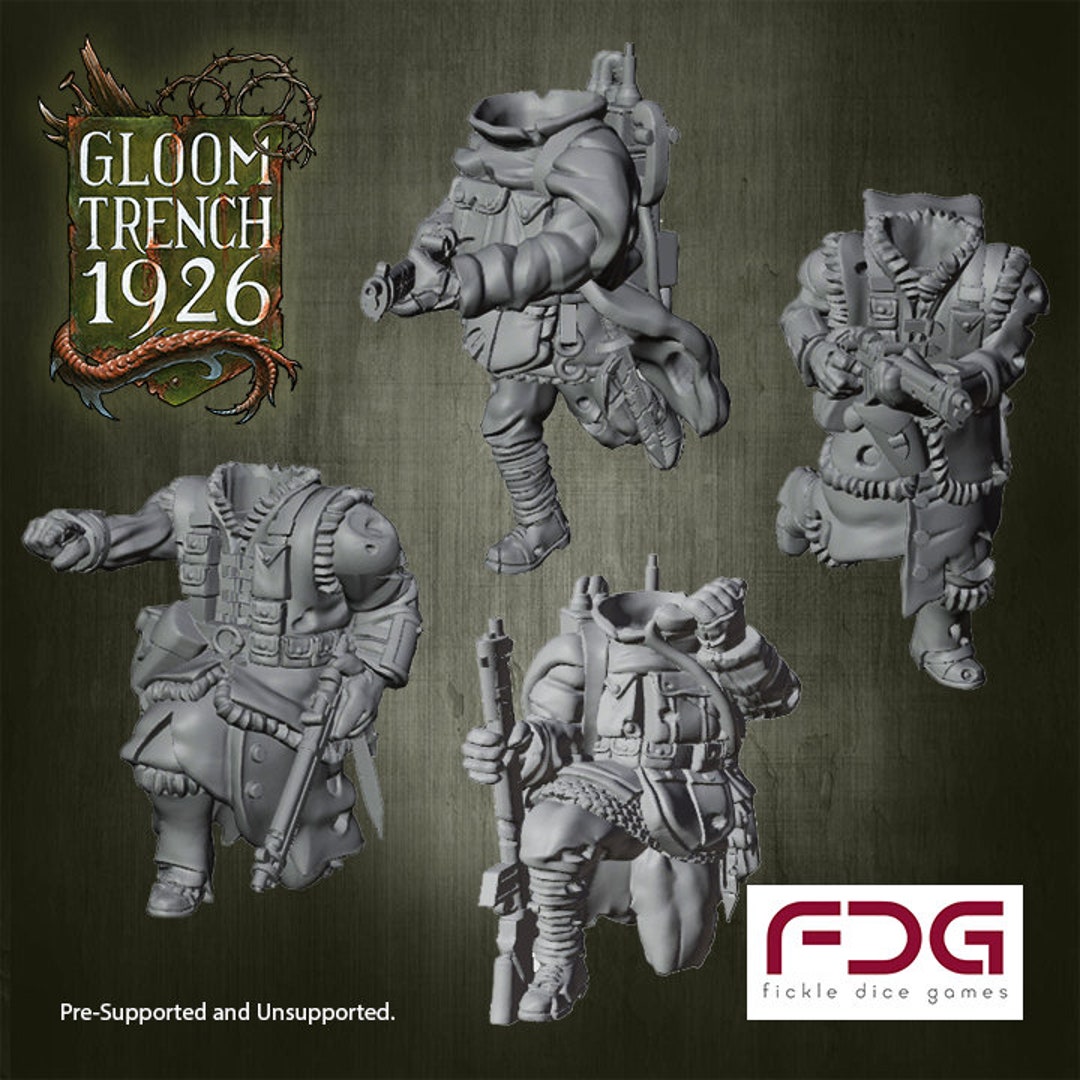 HQ/ HQ 2nc IC Models for Gloom Trench - Etsy