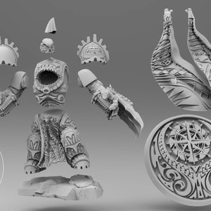 Void Lord Tangaroa by Atlan Forge - Etsy