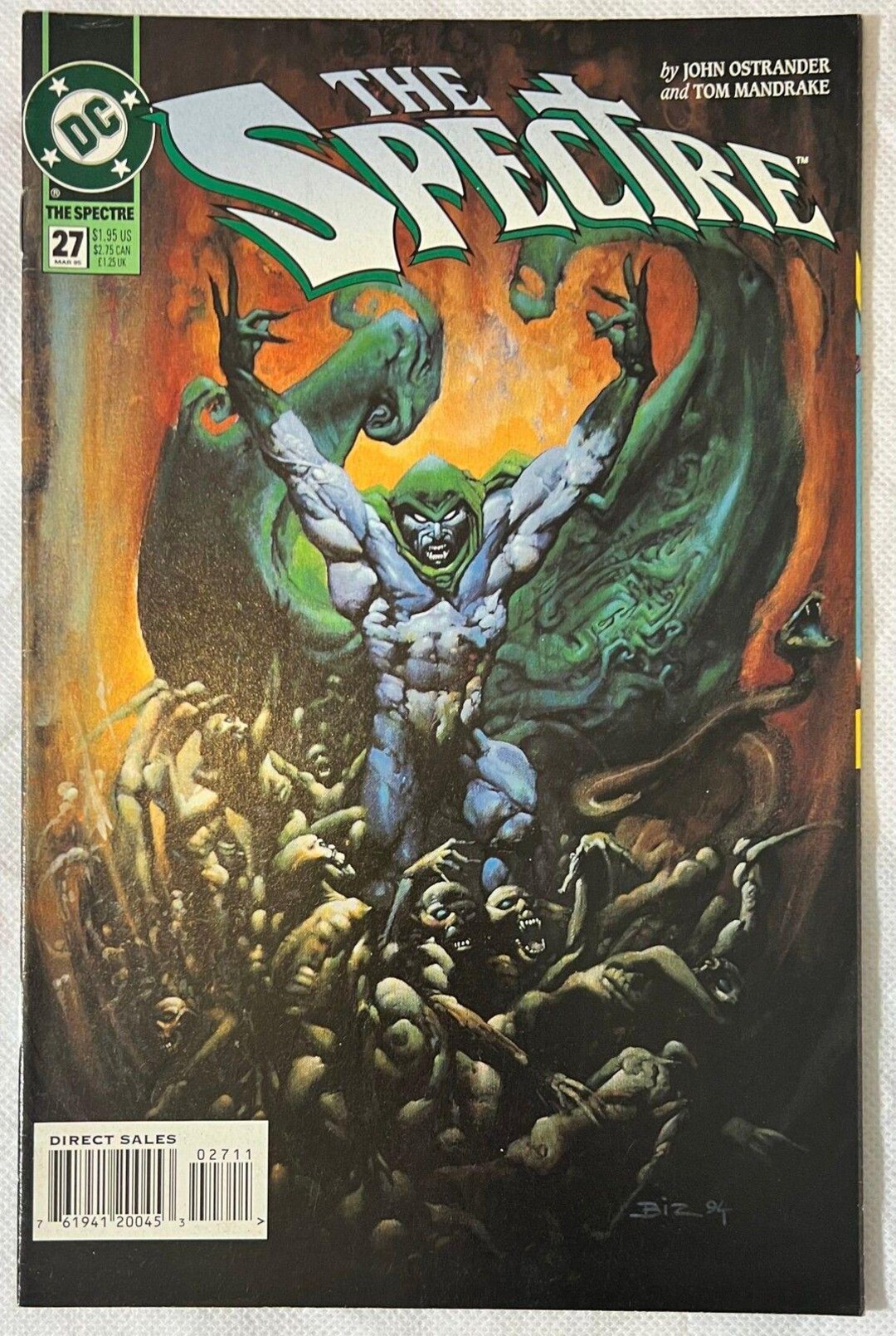 The Spectre Issue #27 DC Comics Good Condition Some Knocks March 1996 ...