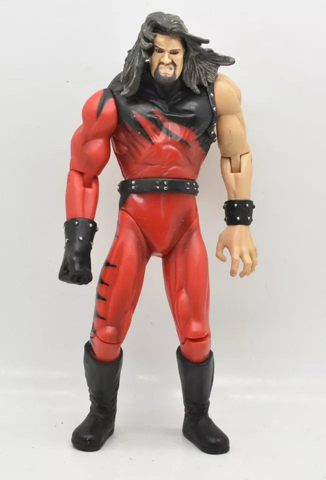 WWE WWF Kane Ripped & Ruthless 2 Wrestling Action Figure 1998 Jakks ...