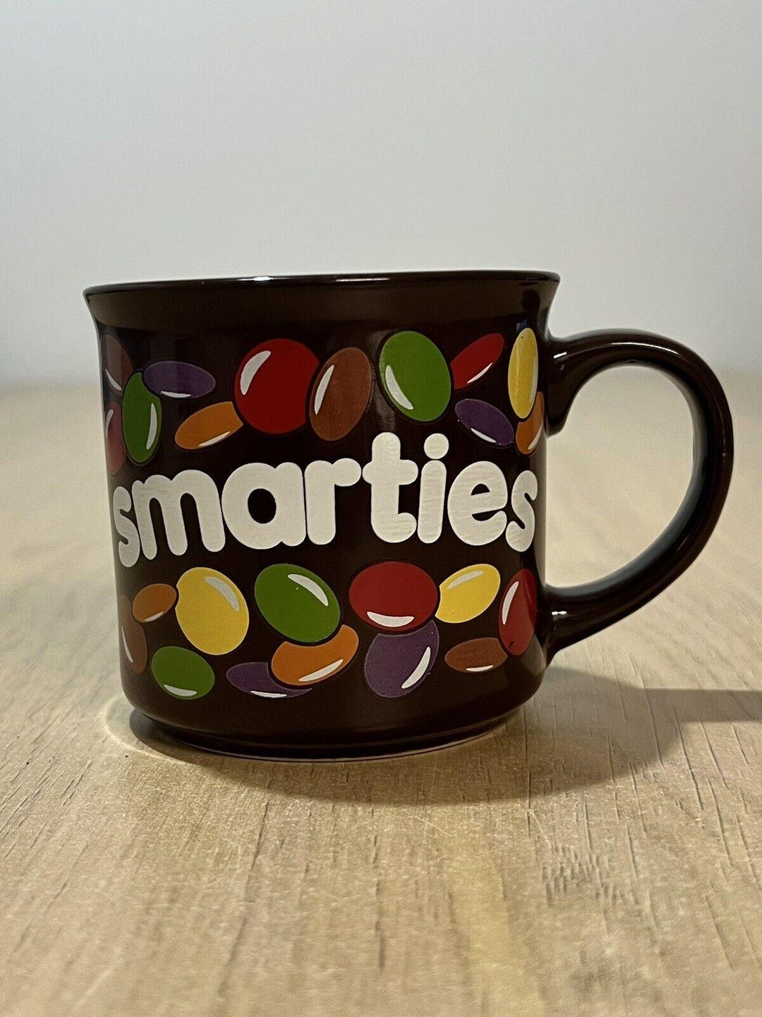 Retro Vintage Smarties Mug Nestle Brown 1980’s Collectable Rare Coffee ...