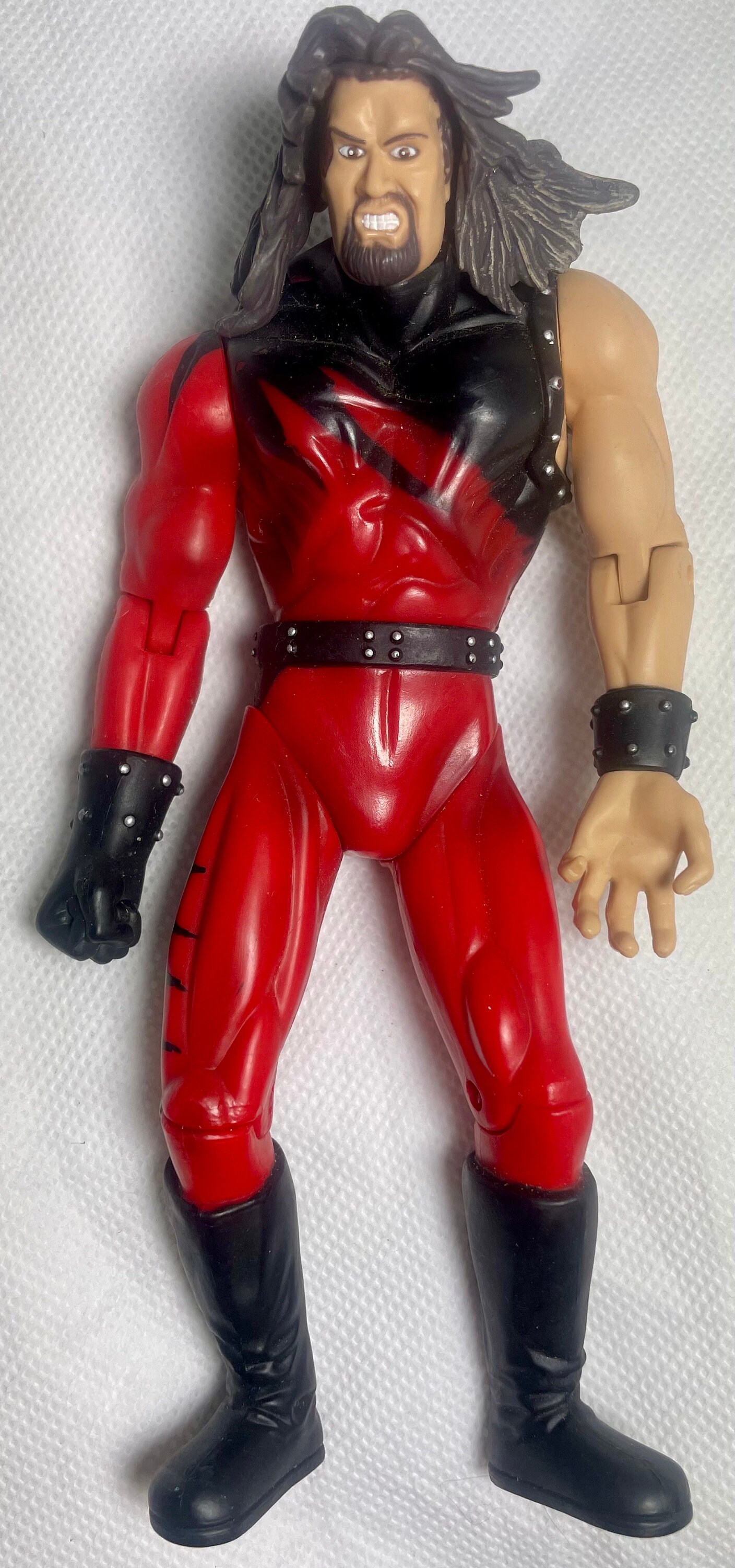 WWE WWF Kane Ripped & Ruthless 2 Wrestling Action Figure 1998 Jakks ...
