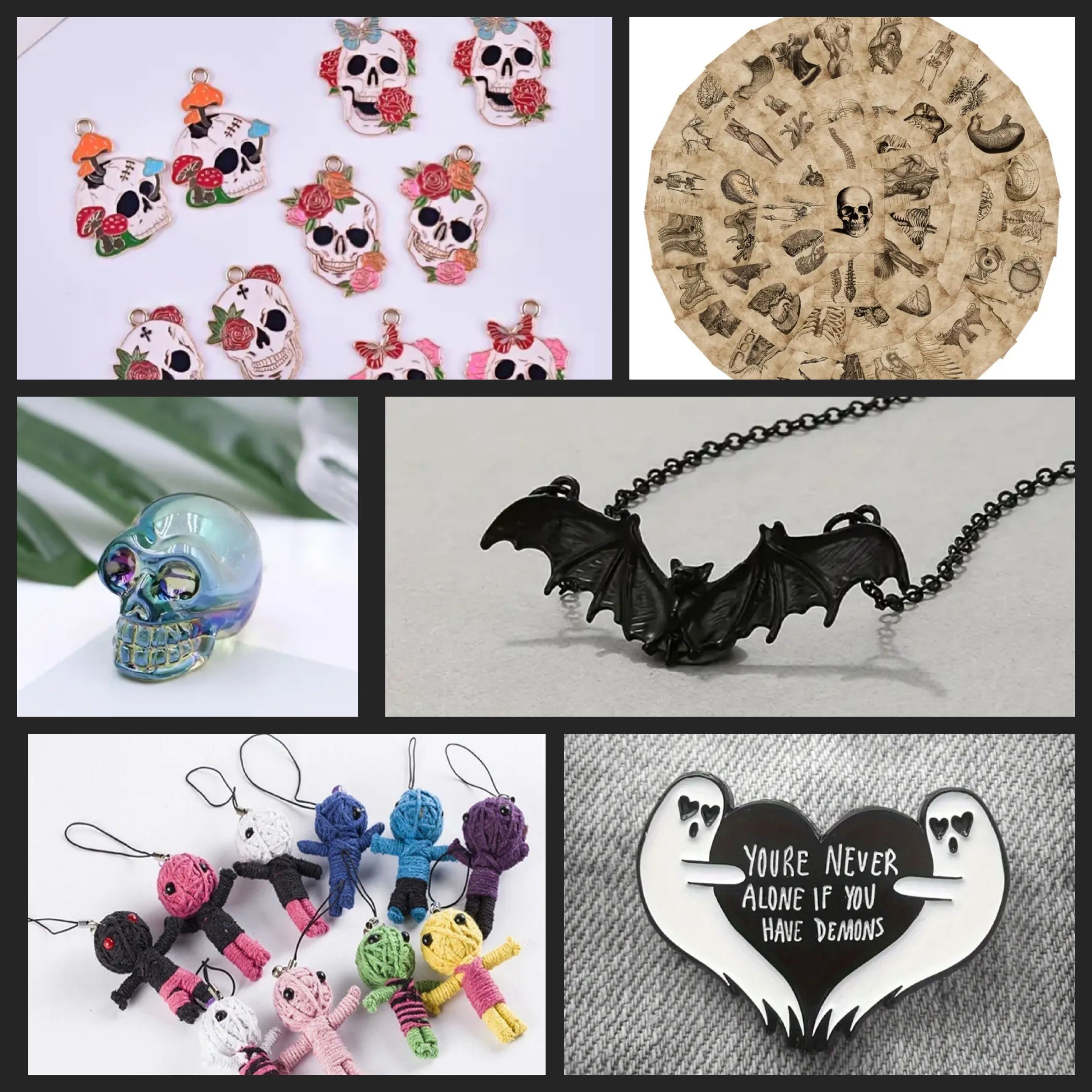 Gothic Horror 24 Day Advent Calendar: Alternative Mystery Gift Box ...