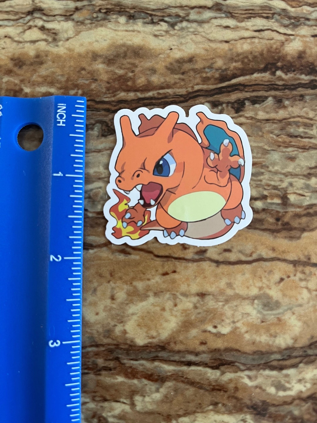 Charizard Pokémon Glossy Vinyl Sticker - Etsy