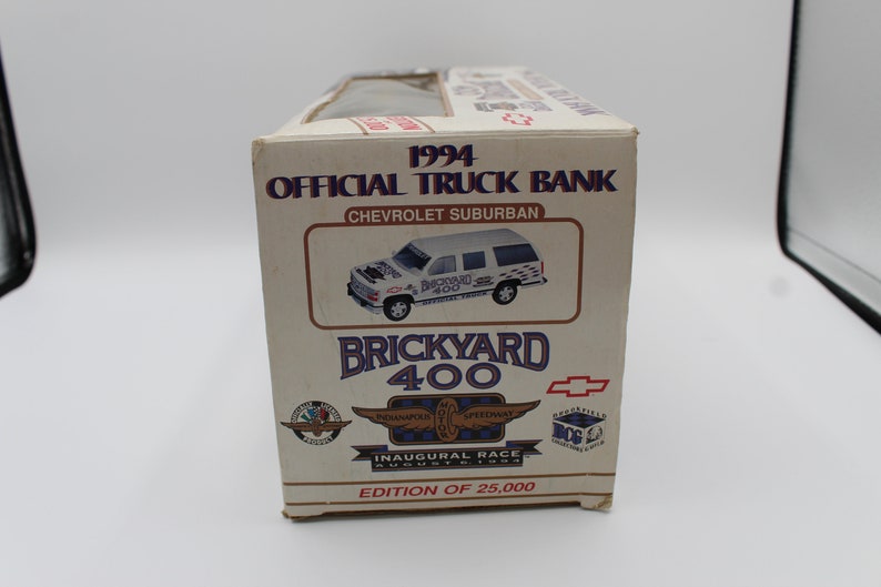 Vintage 1994 Brickyard 400 Chevrolet Suburban Truck Bank - Etsy