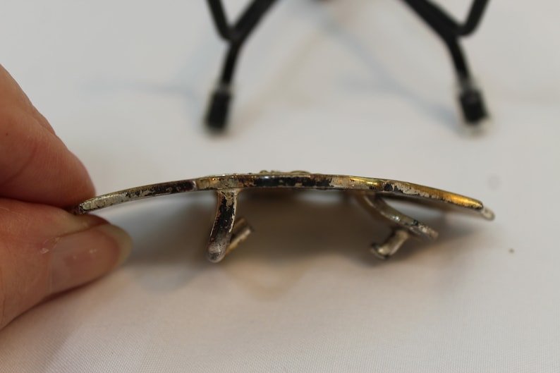 Vintage Crumrine Two Toned Heavy Silverplate on Jeweler's - Etsy