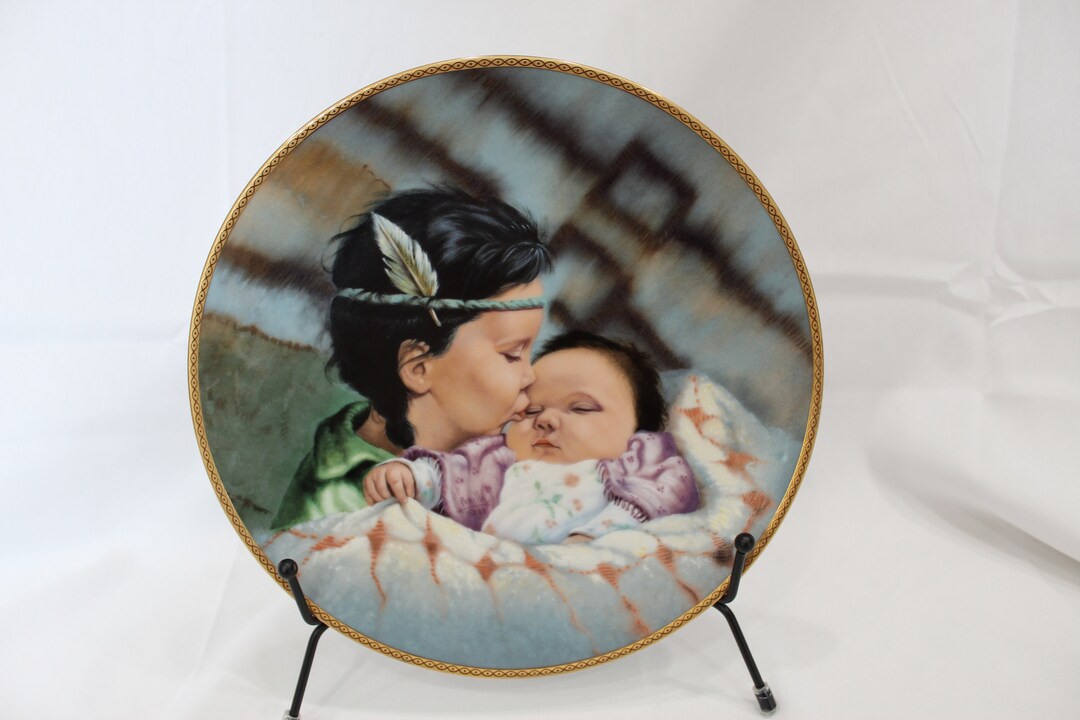 Vintage Collectible a Time to Be Born by Gregory Perillo Numbered Plate ...