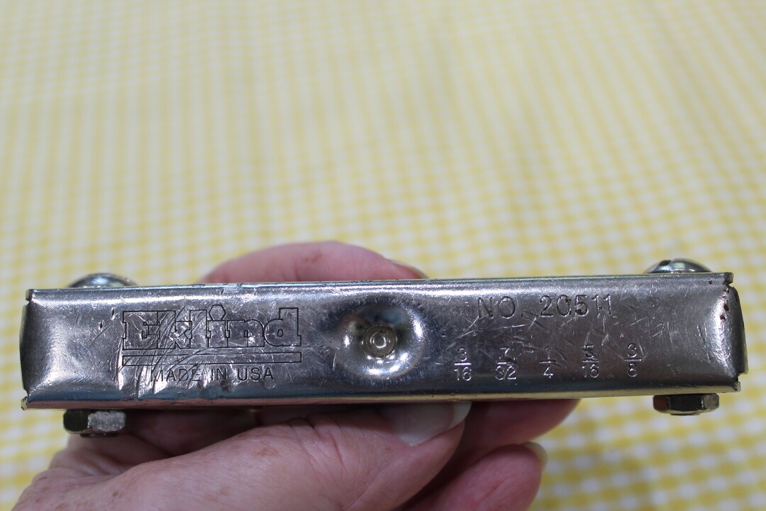 Vintage Eklind 20511 Hex Key Allen Wrench Set 3/16 to 3/8 Made in the ...
