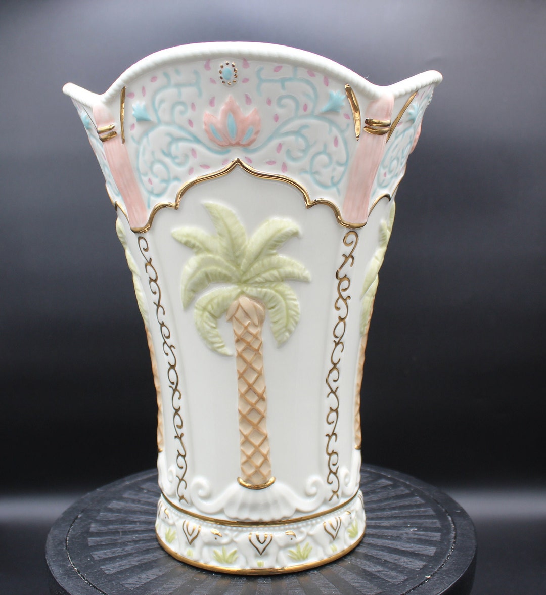 Vintage Lenox Colonial Elegance Vase - Etsy