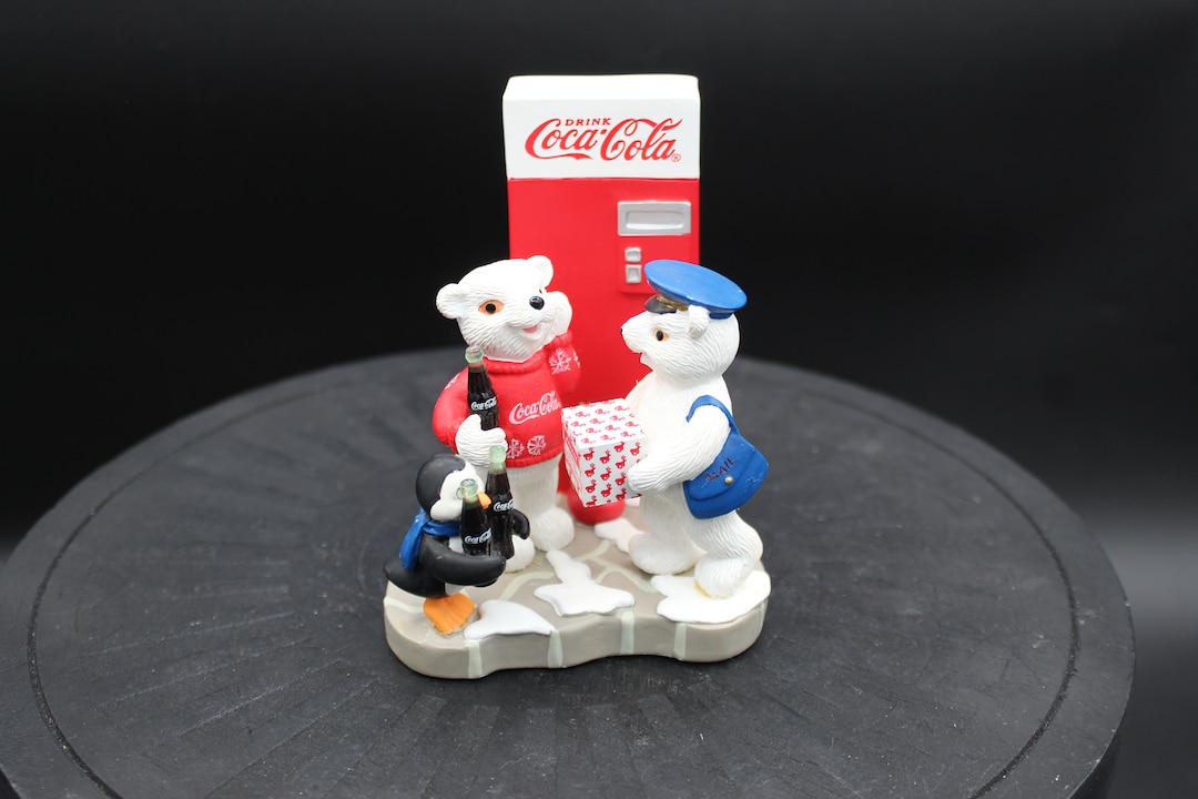 Vintage Coca-cola 2000 Polar Bear Cub Collection "the Rewards of ...