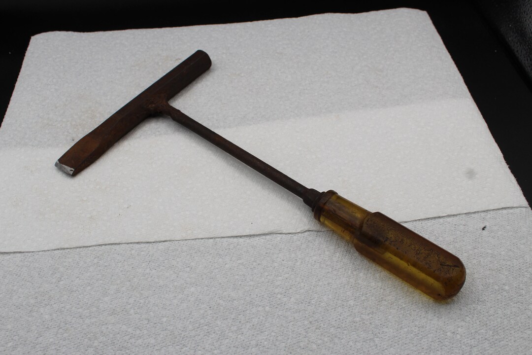 Vintage Handcrafted Specialty Chisel Created From a Caterpillar ...