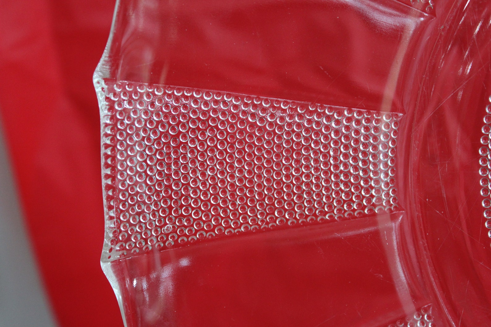Vintage Jeannette Glass Dew Drop Large Serving/ Salad Platter - Etsy