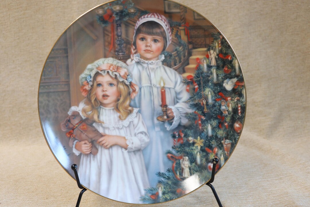 Vintage Reco Fine China Collectible Plate "christmas Magic" by Sandra ...