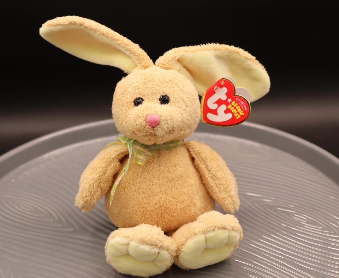 Vintage Ty Original Beanie Baby Hopson the Bunny Easter - Etsy