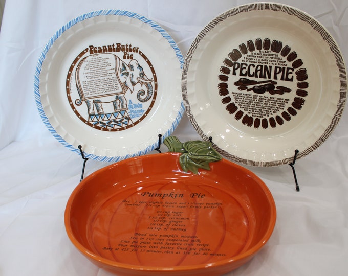 Choice of Vintage Pie Plates - Etsy