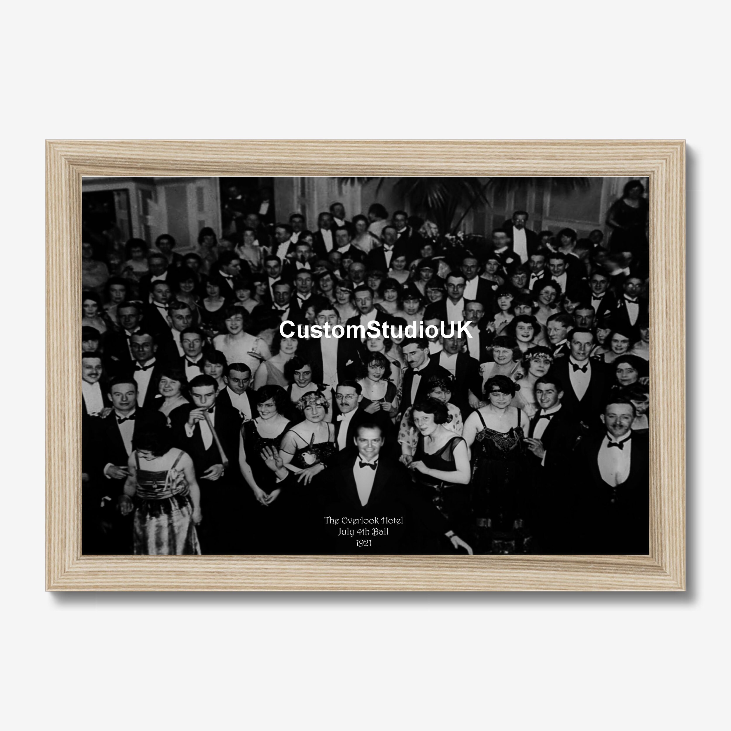 The Overlook Hotel Ball, Jack Nicholson, the Shining Digital Download ...