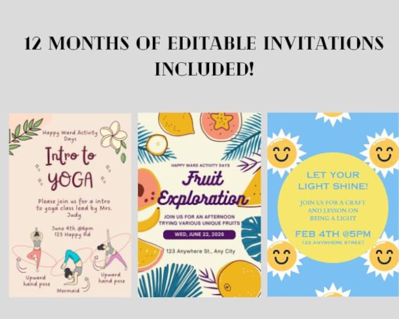 Activity Days Planner | LDS Planner | Activity Days Printable Planner ...