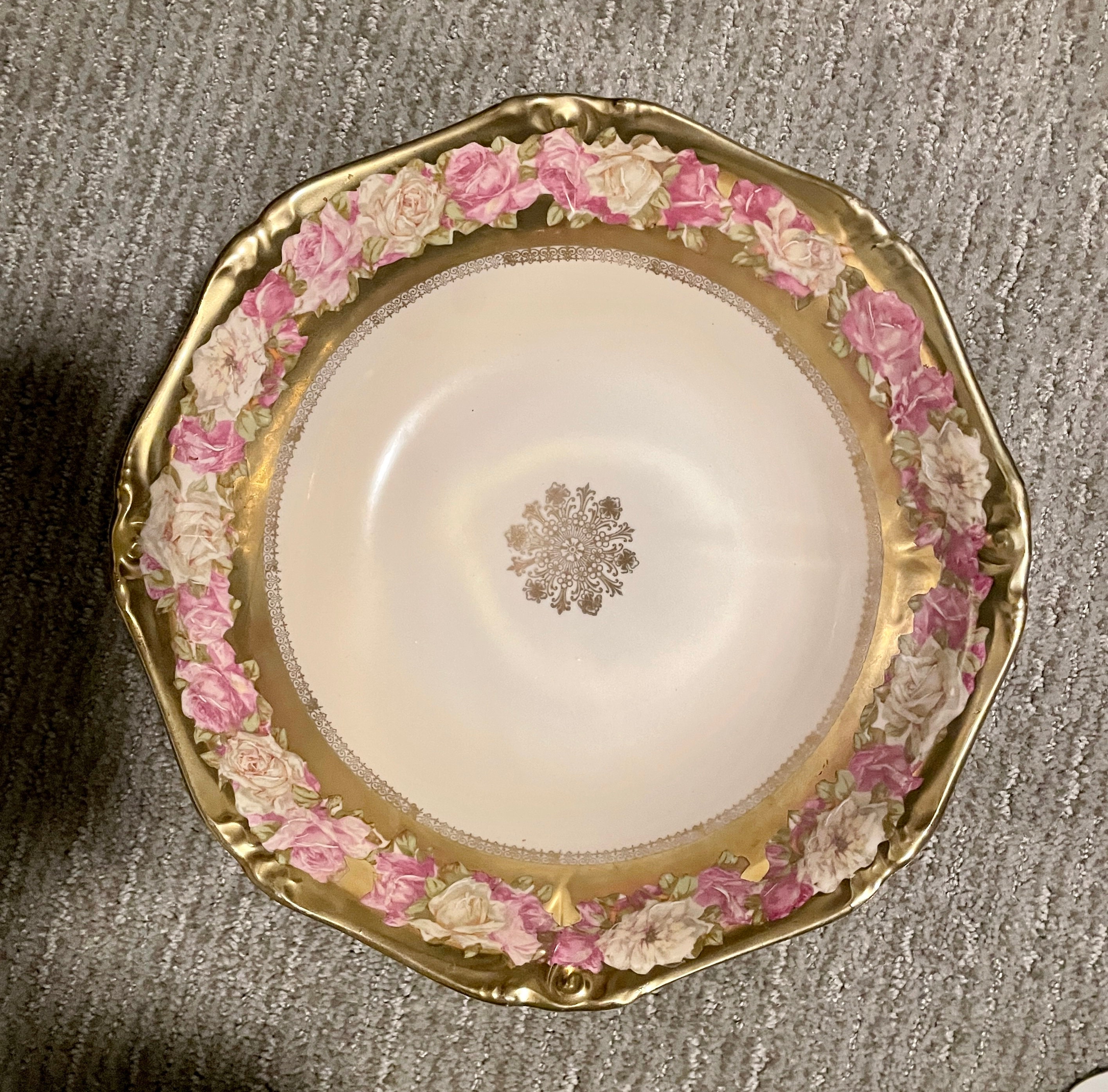 German Prussia Bowl Saxe Altenburg Circa 1910 - Etsy