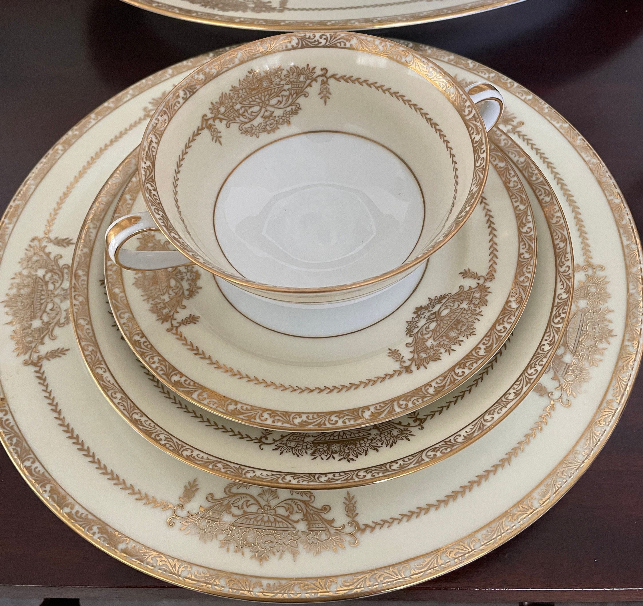 Noritake Penelope China Set 8pc Place Setting - Etsy