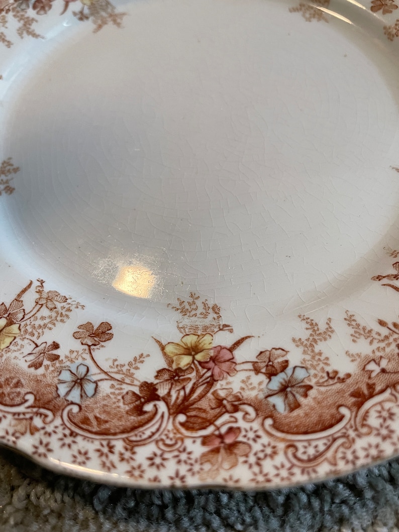 Late 1800's T&R Boote Waterloo Potteries "cromer" Rust - Etsy