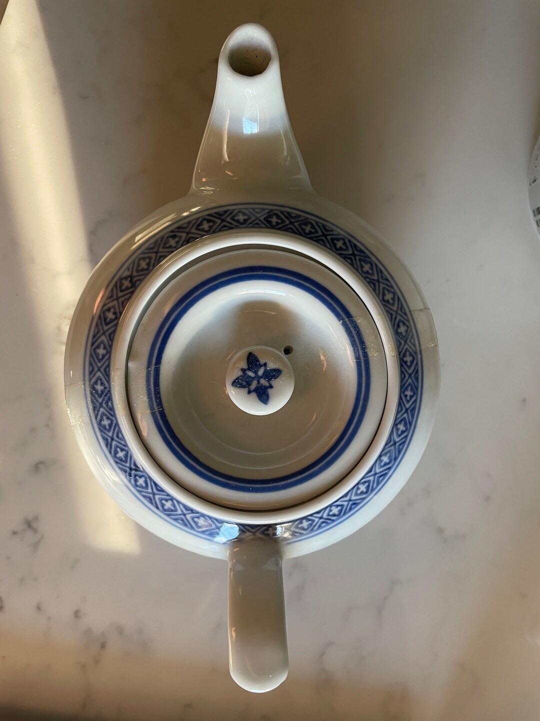 Chinese Translucent Rice Grain Pattern Tea Set - Etsy