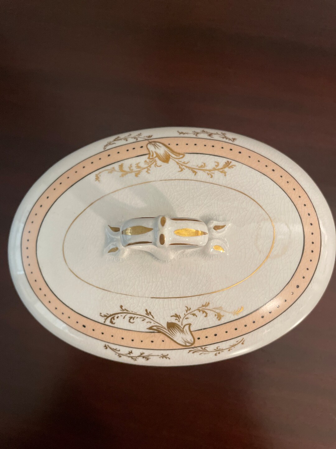 RARE Stone China Coxson & Co Oval Soap Dish/butter Dish - Etsy