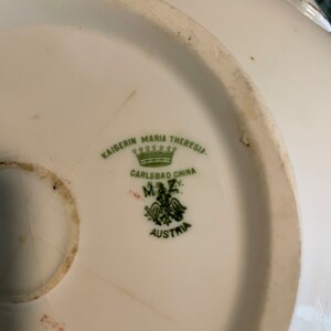 Rare 1800's Carlsbad Porcelain China Austria Kaiserin Maria Theresia - Etsy