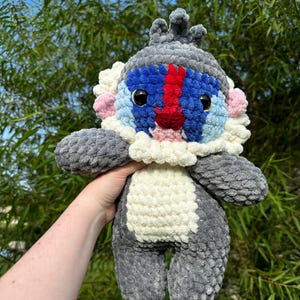 Monkey Crochet Pattern Baboon Crochet Pattern - Etsy