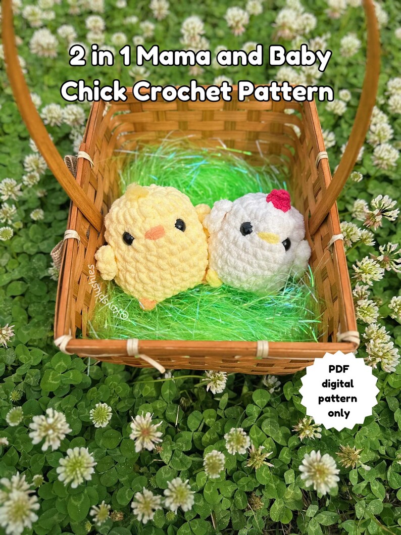 Chicken Crochet Pattern- PDF Download Only - Etsy